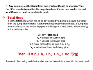 Basics Fundamentals and working Principle of Centrifugal Pump. | PPT