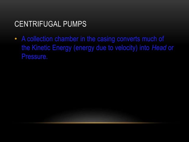 Pump Basics.ppt | Physics | Science