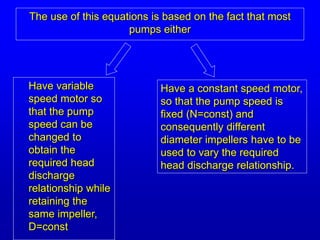 Overhauling of pump, bronze impellers.ppt