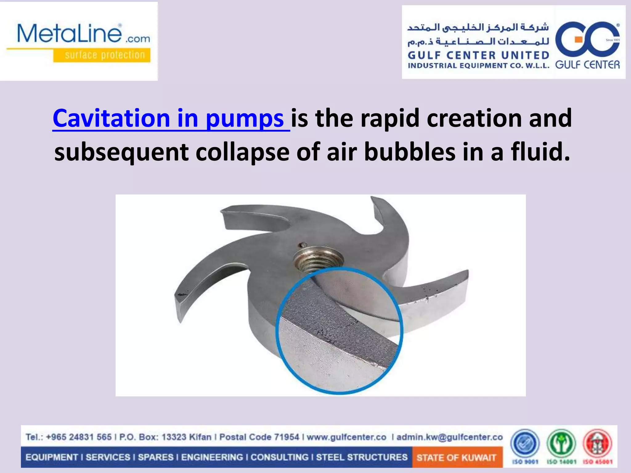 Know all about Pump cavitation & how to prevent it ! | PPTX