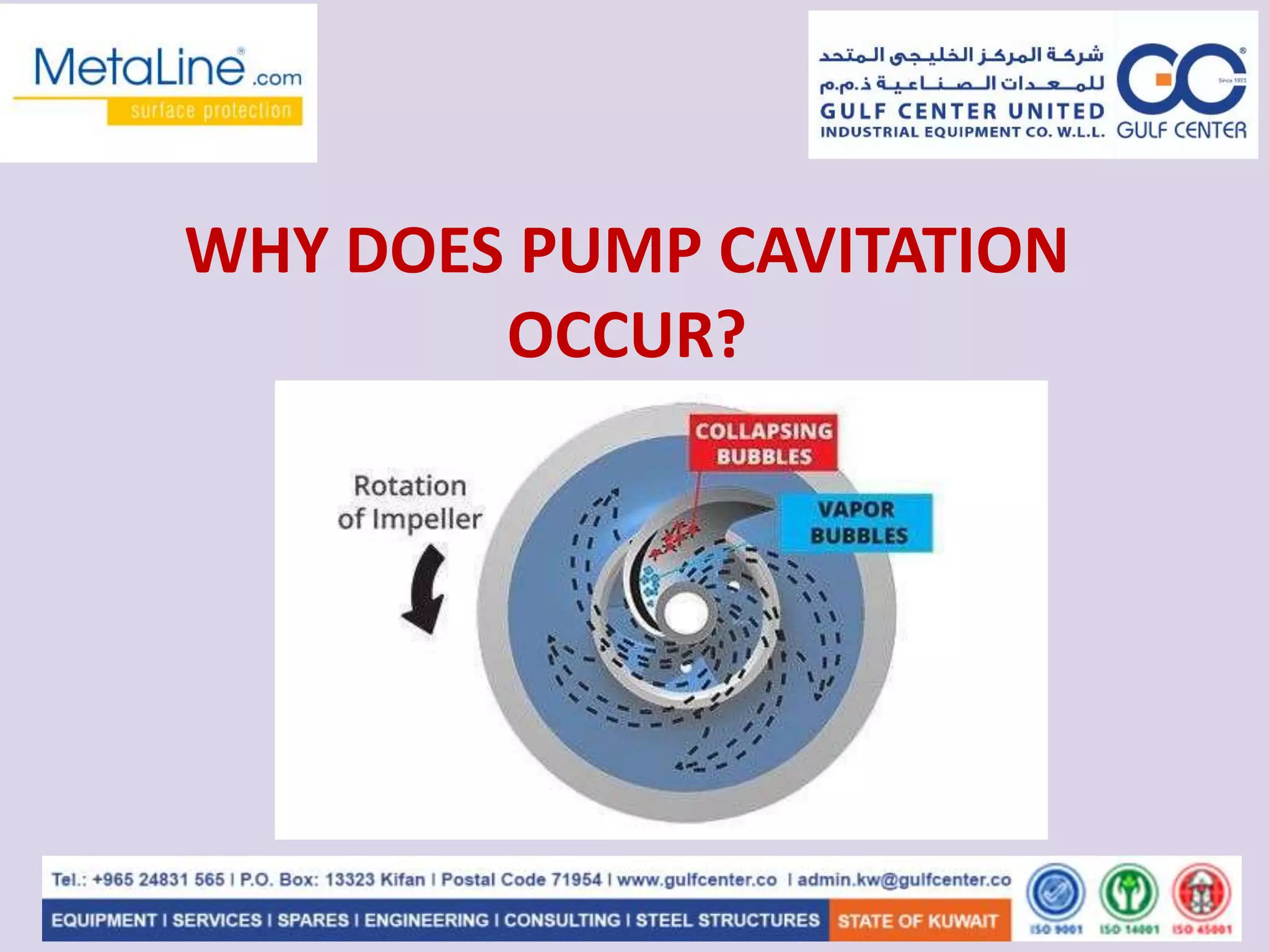 Know all about Pump cavitation & how to prevent it ! | PPTX