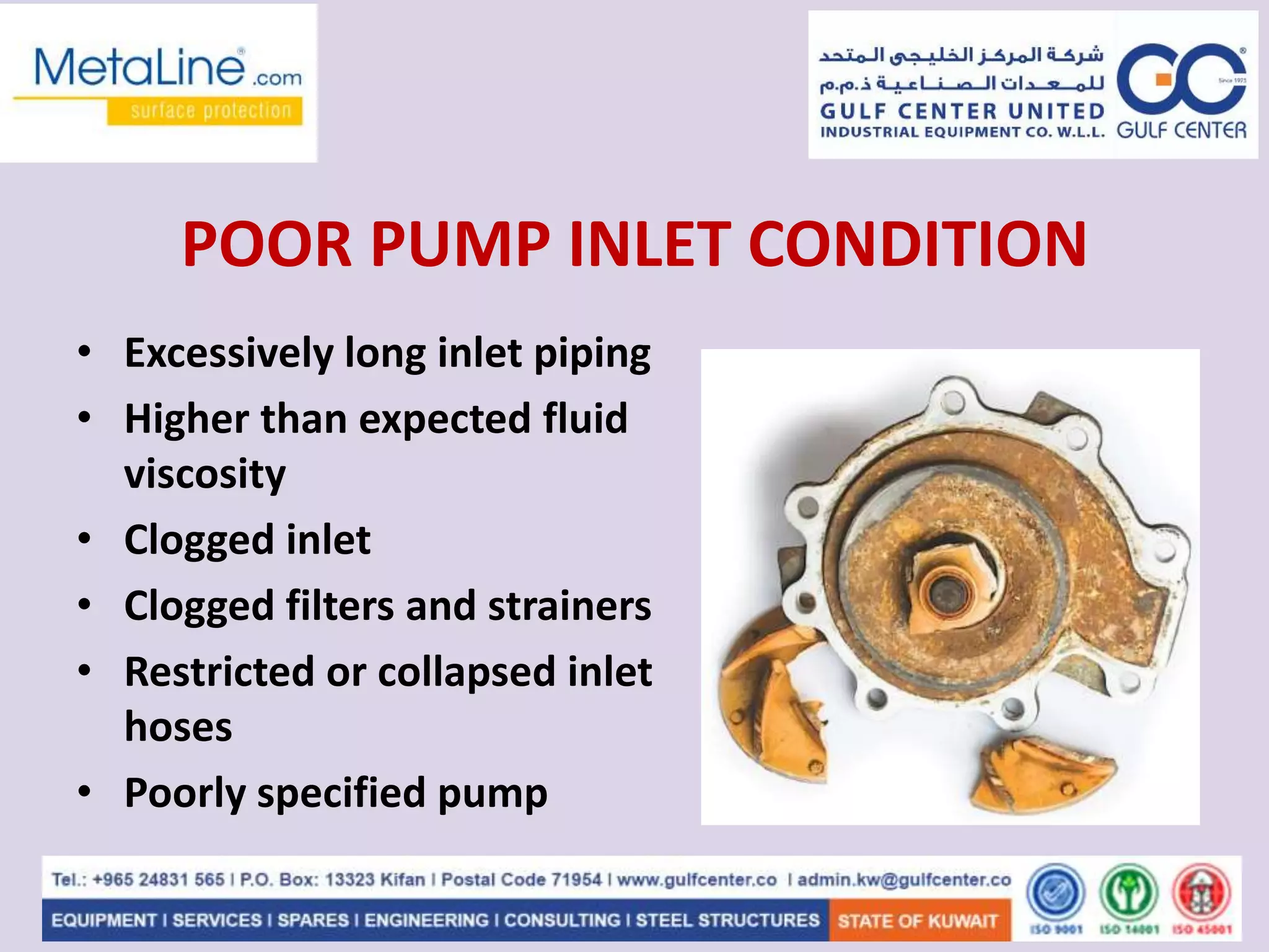 Know all about Pump cavitation & how to prevent it ! | PPTX