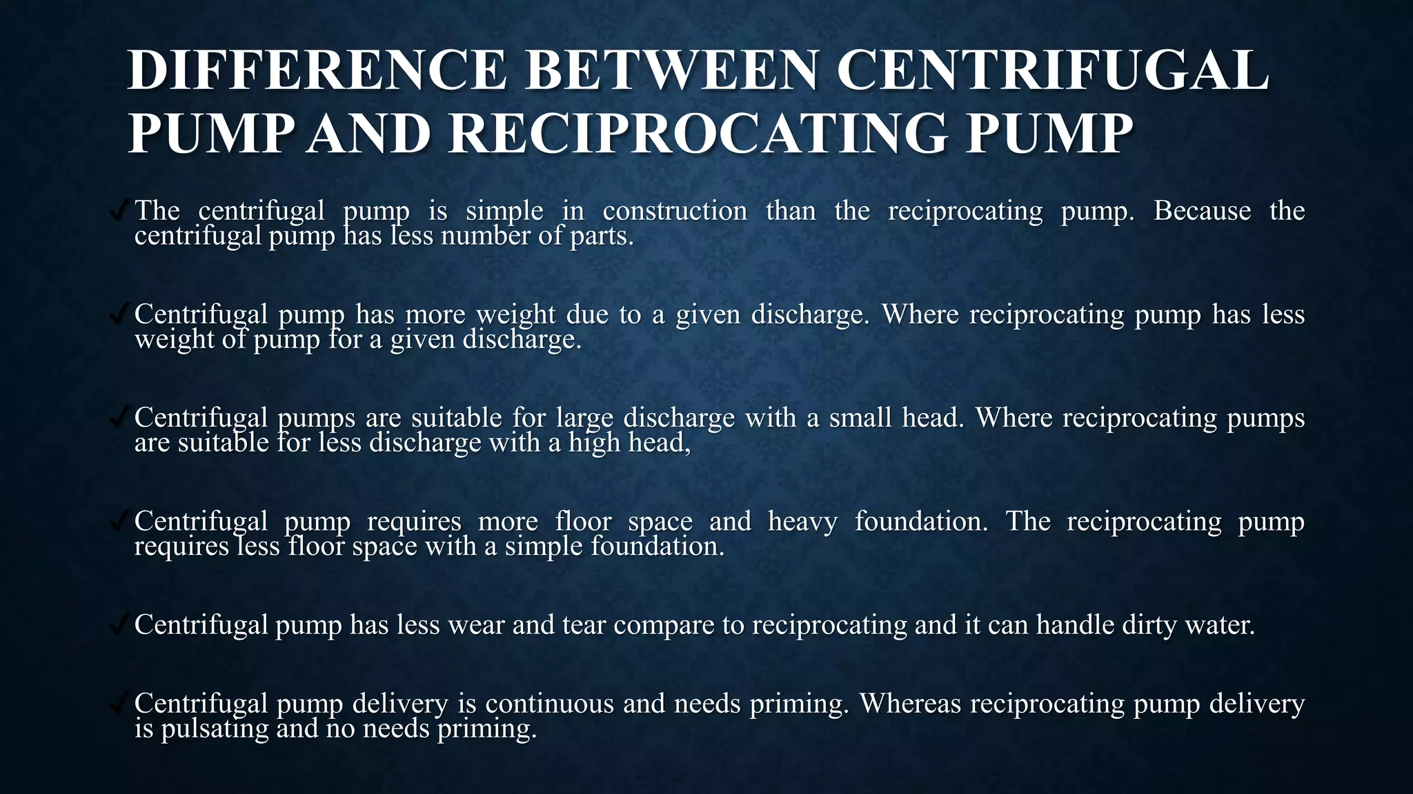 Pump (Centrifugal and Reciprocating).pptx
