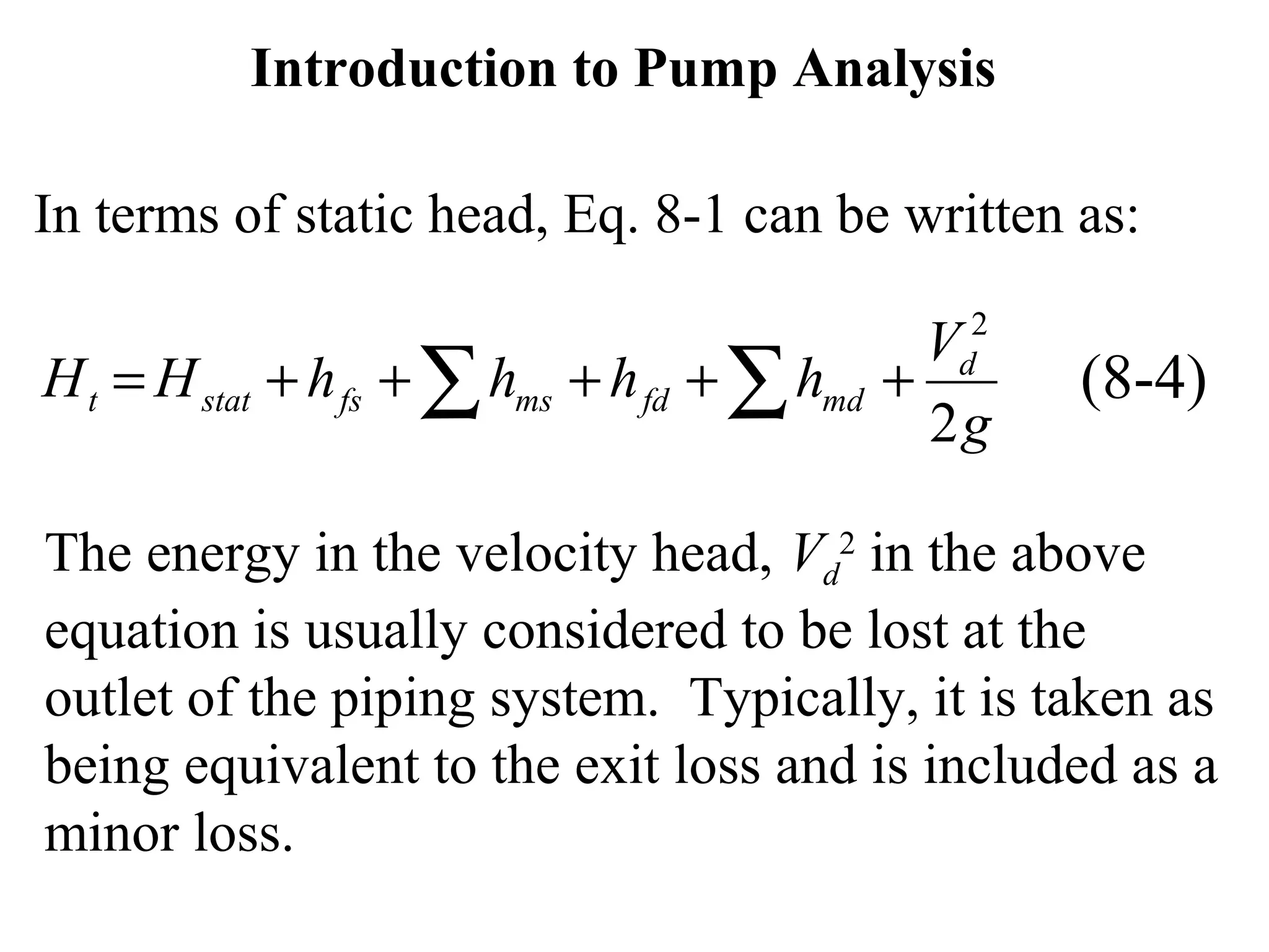 Pump design presentation | PPT