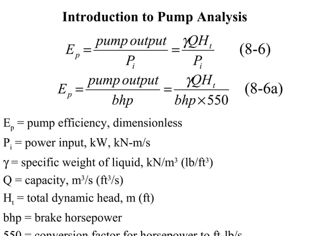 Pump design presentation
