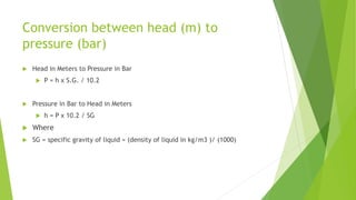 Pump Hydraulic Calculations API-14E, GPSA and PEM | PDF