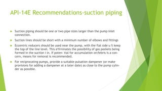 Pump Hydraulic Calculations API-14E, GPSA and PEM | PDF