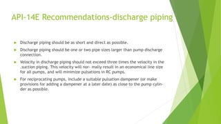 Pump Hydraulic Calculations API-14E, GPSA and PEM | PDF
