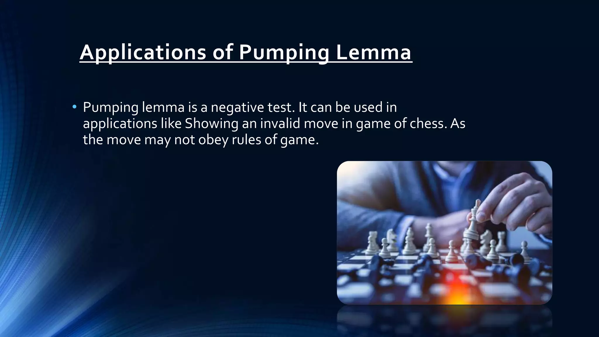 Pumping lemma Theory Of Automata | PPTX