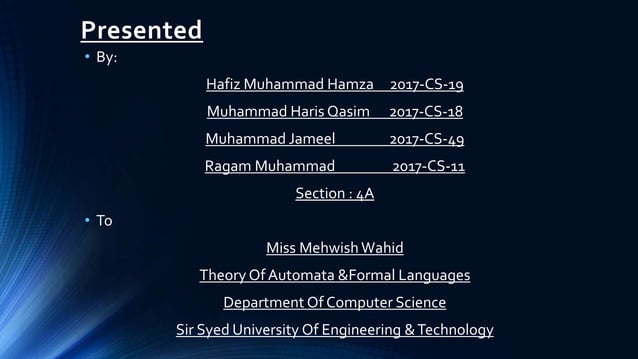 Pumping lemma Theory Of Automata | PPTX | Programming Languages | Computing