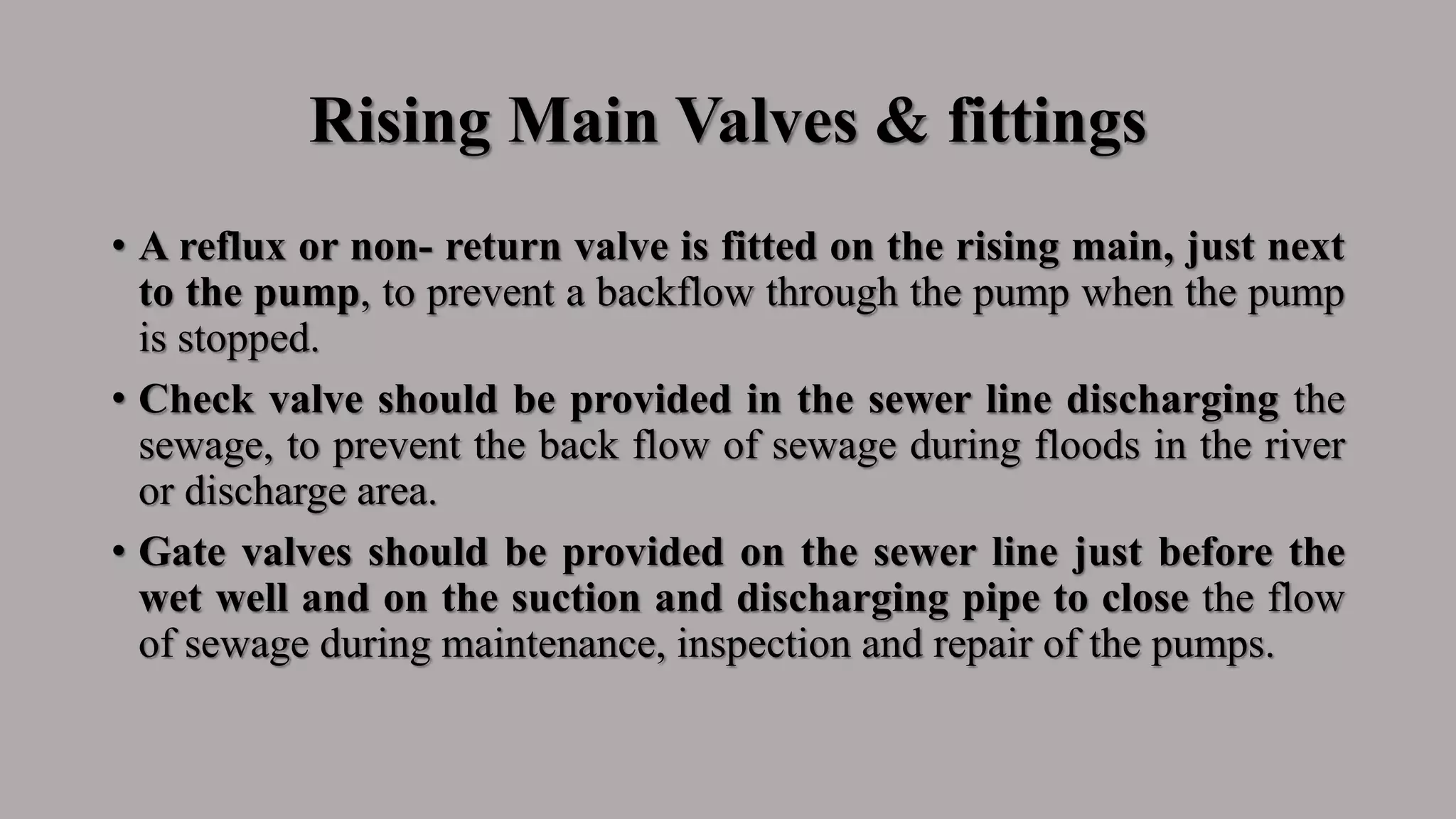Pumping Stations | PPTX