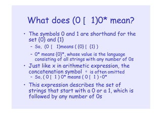 Pumping lemma for regular set h1 | PPT