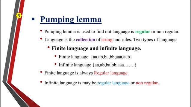 pumping lemma Subject Theory of Automata.pptx