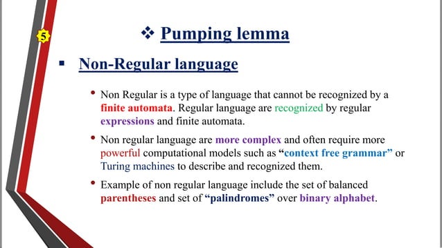 pumping lemma Subject Theory of Automata.pptx