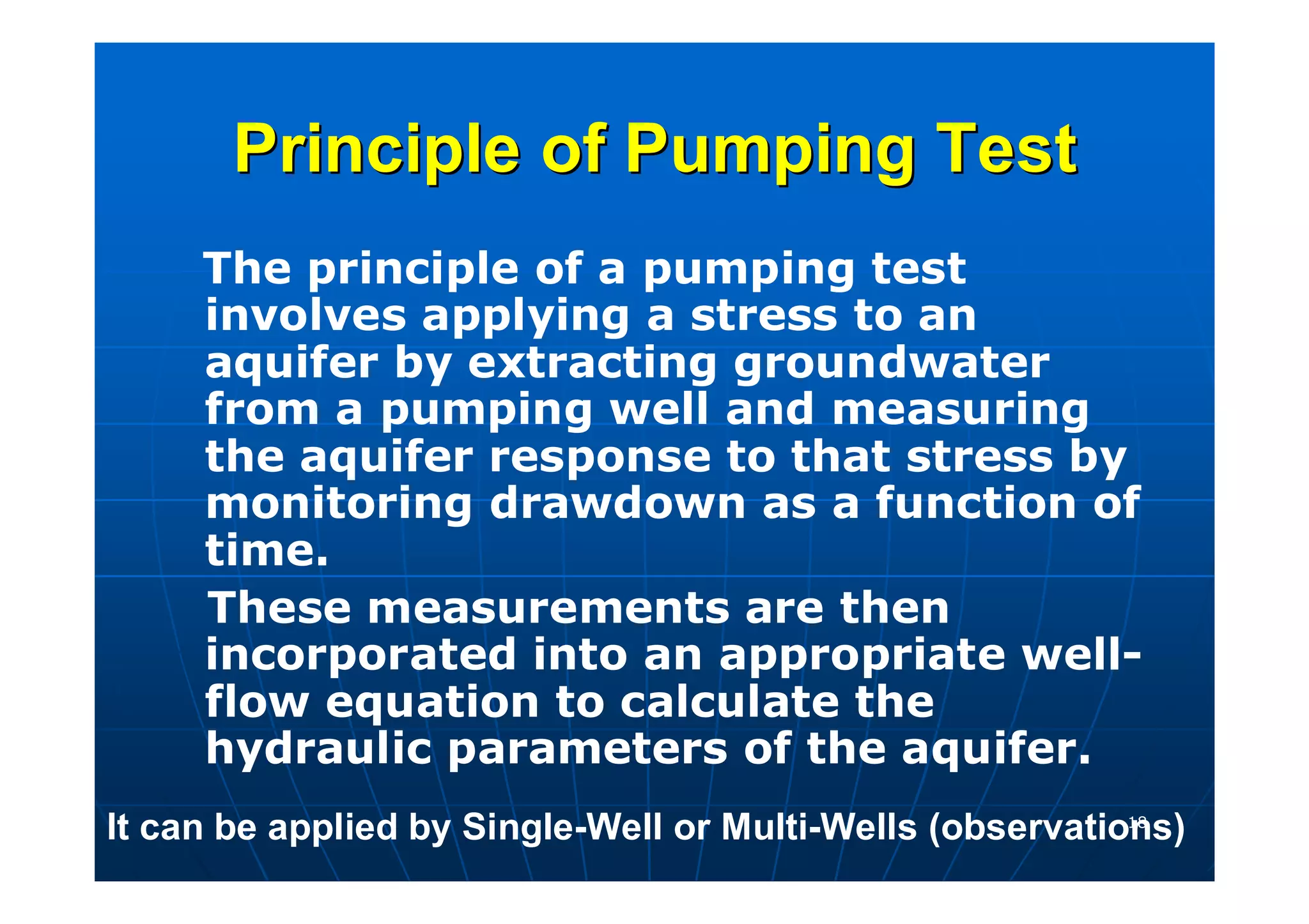 Pumping test | PDF