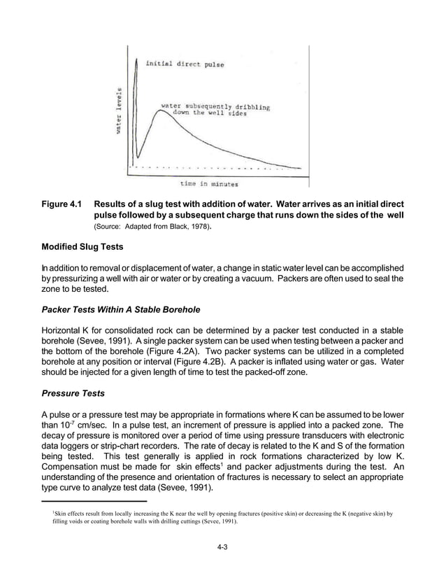 Pumping tests, epa guidance | PDF