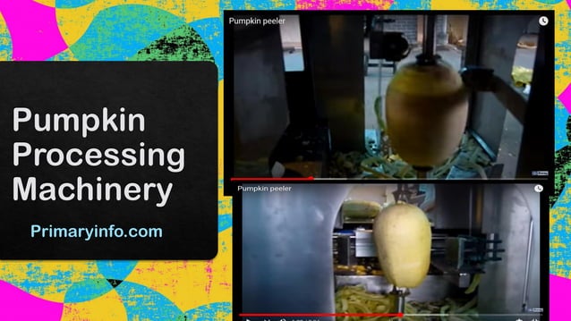 Pumpkin processing-machinery | PDF