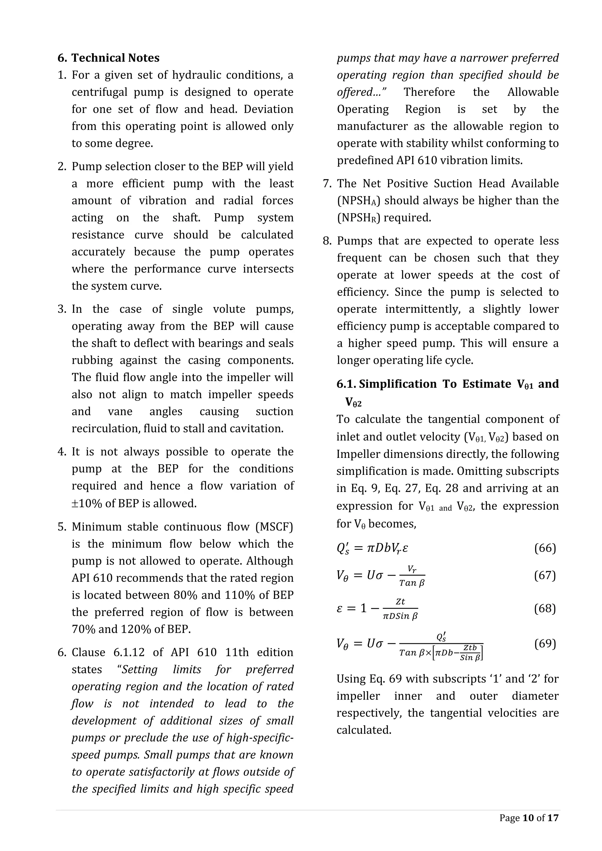 Predicting Performance Curves of Centrifugal Pumps in the Absence of OEM Data | PDF