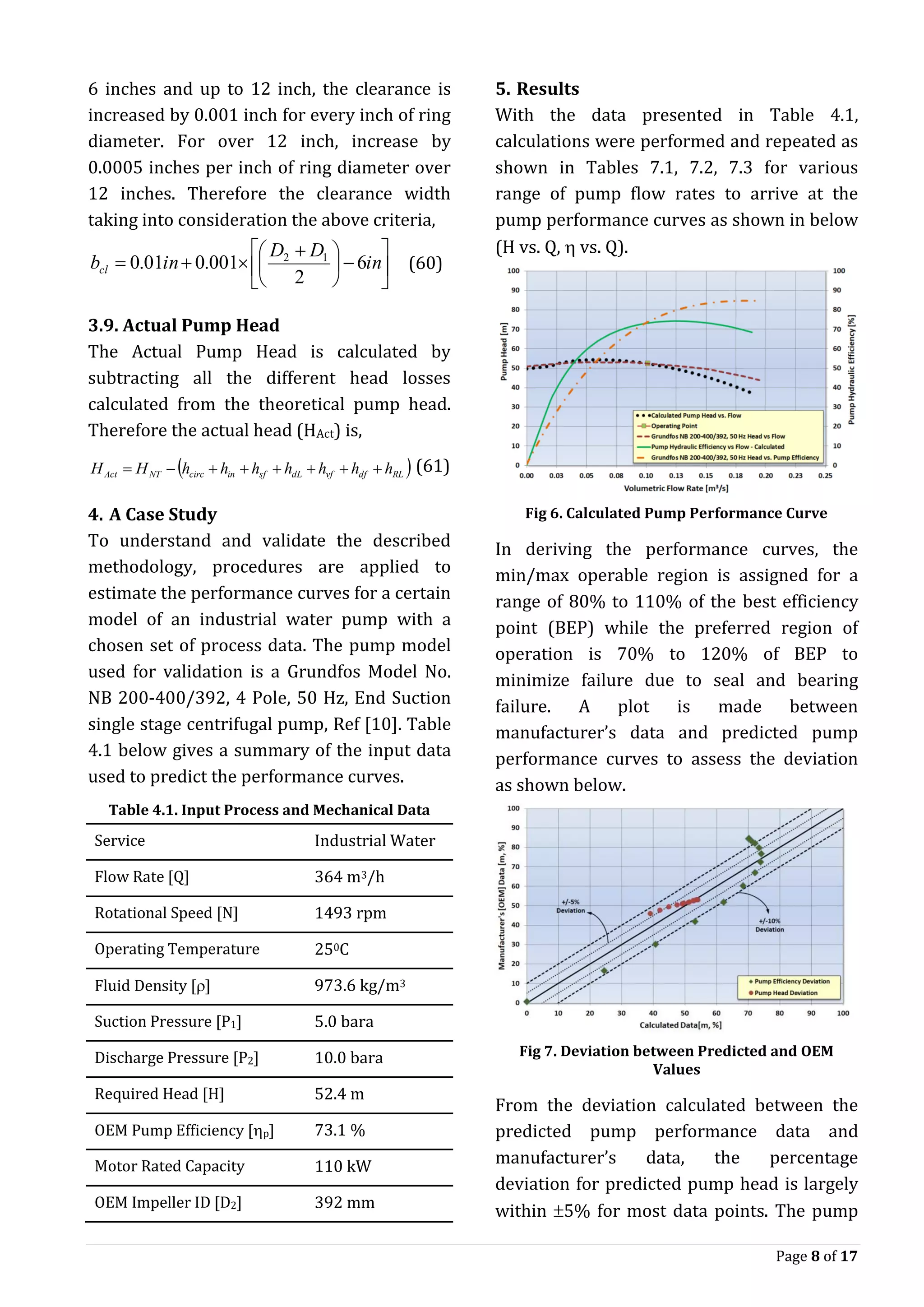 Predicting Performance Curves of Centrifugal Pumps in the Absence of OEM Data | PDF