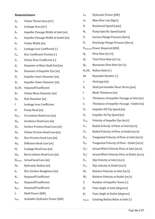 Predicting Performance Curves of Centrifugal Pumps in the Absence of ...