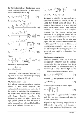 Predicting Performance Curves of Centrifugal Pumps in the Absence of OEM Data | PDF
