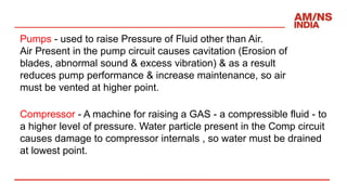Powerpoint presentation on pumps and working | PPTX