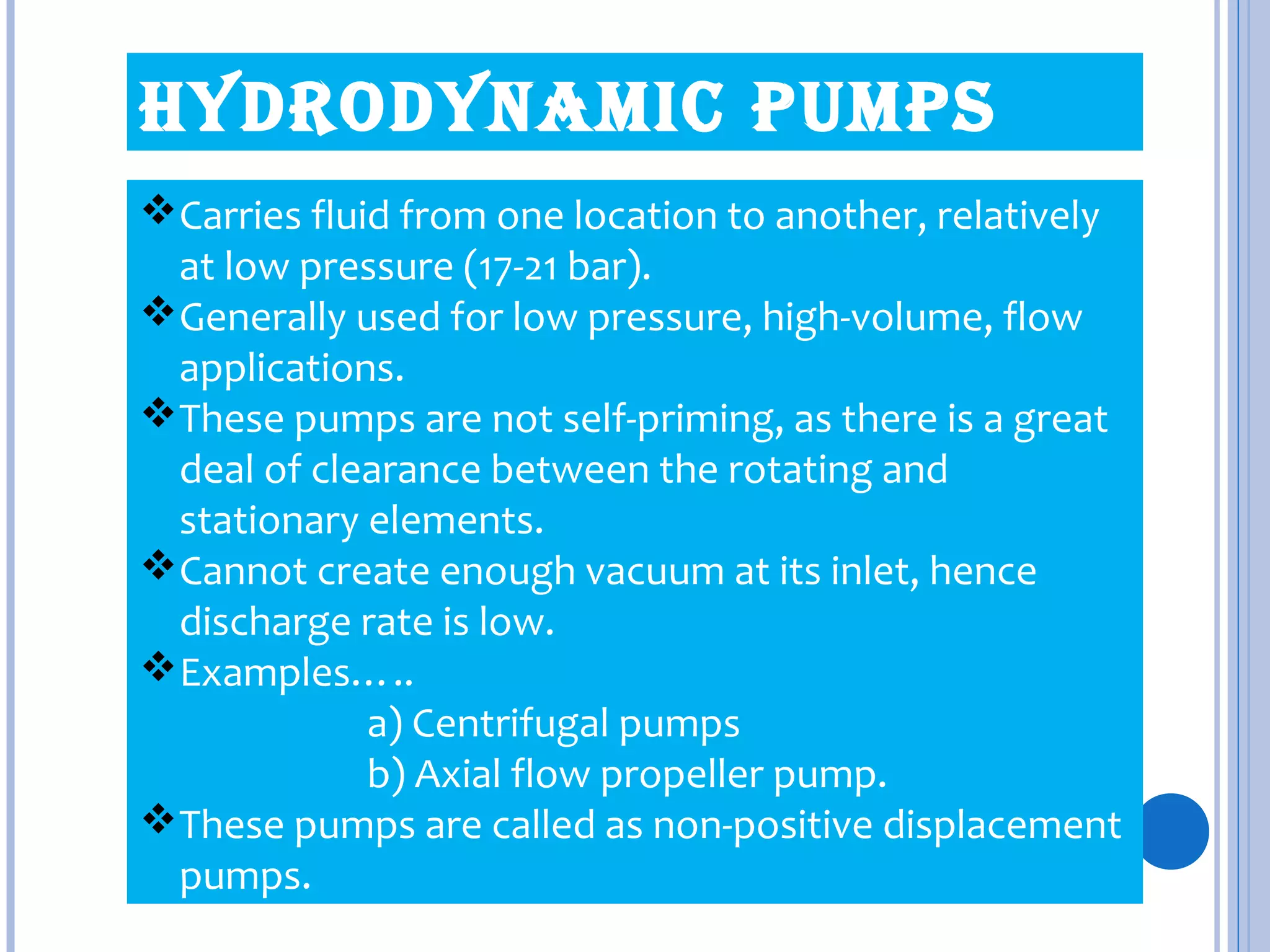 pumps and its types-ppt | PPT