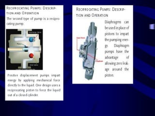 Pump principles | PPTX | Physics | Science