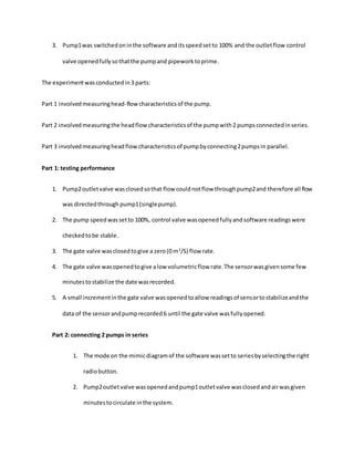 Pump report | DOCX