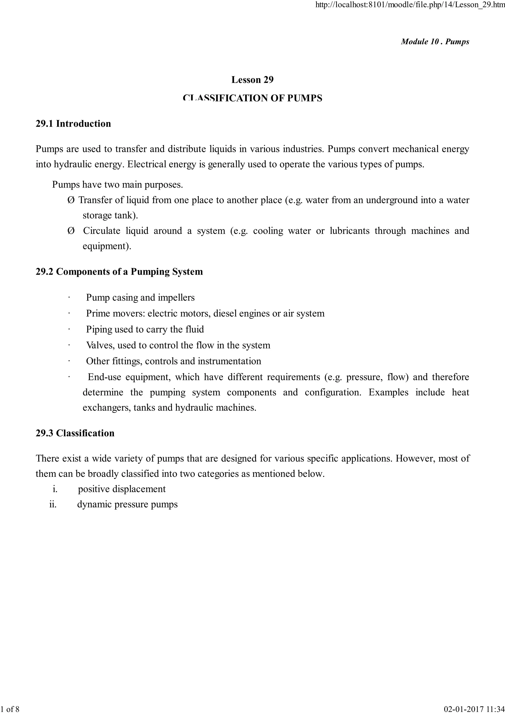 Pumps Pdf