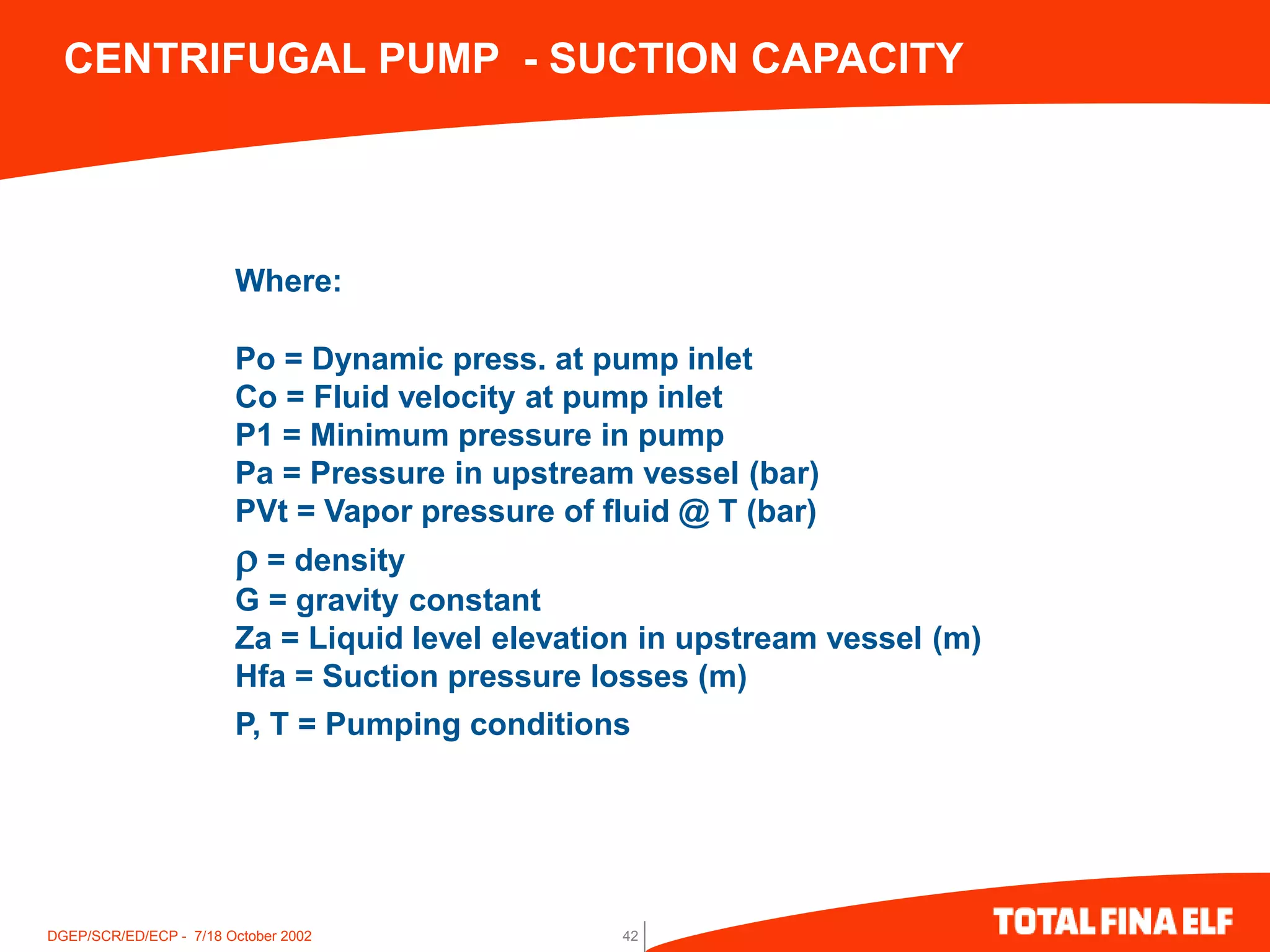PUMPS.ppt | Free Download