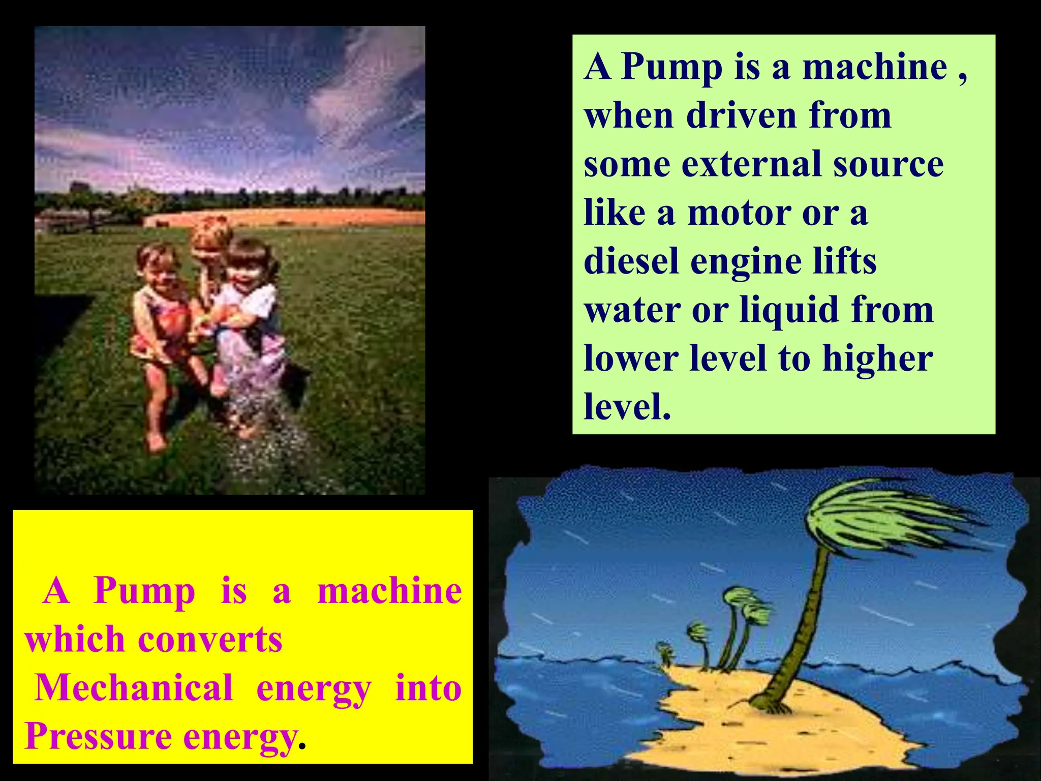 Pumps, a prime mover, pumping system layout.ppt