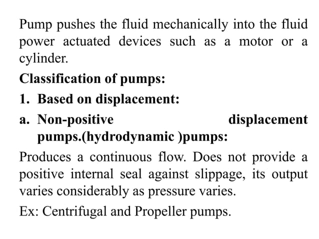 Various types of Pumps in mechanical engineering.pptx