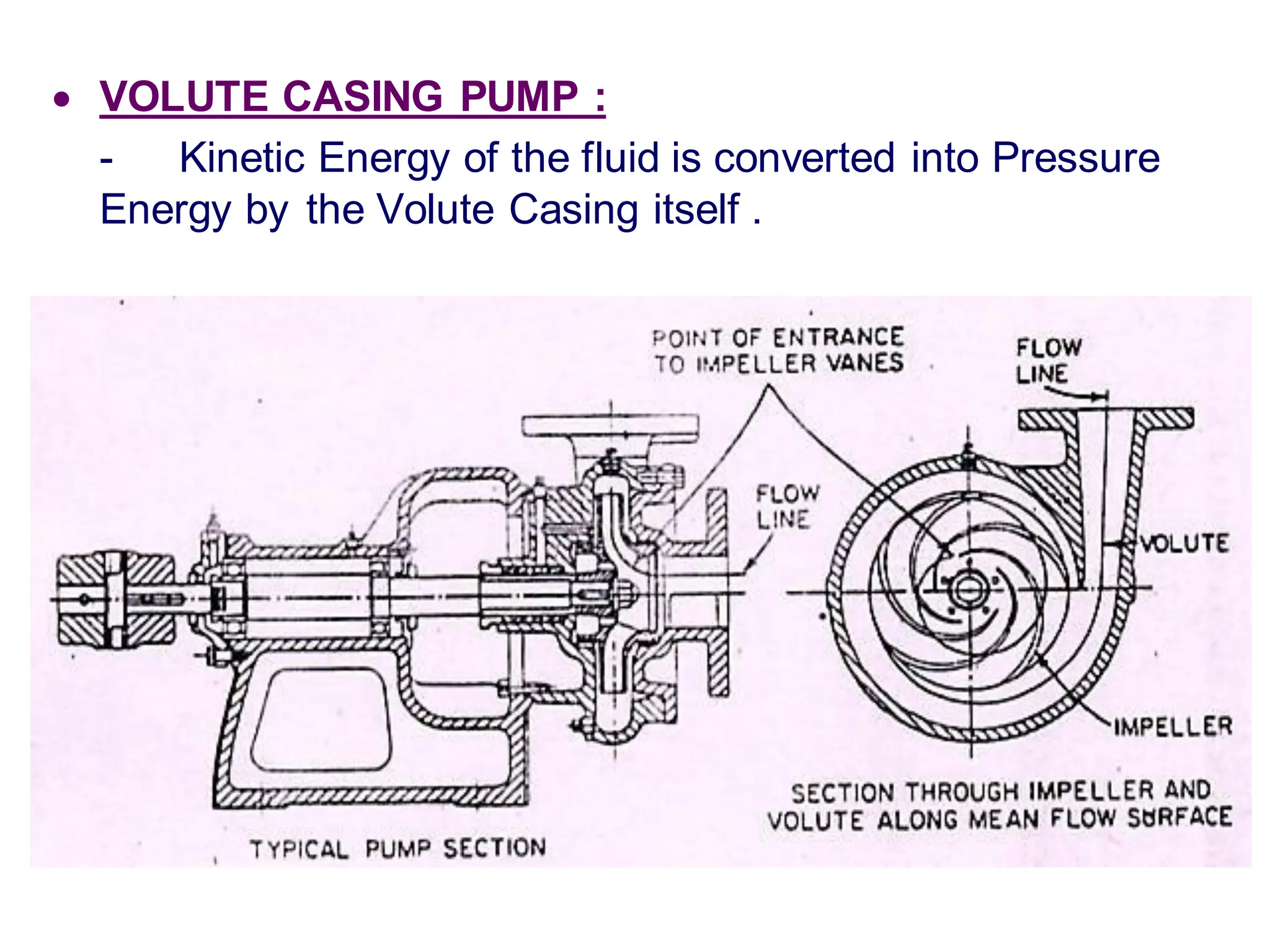 Generally Pumps classification done on the basis of its mechanical ...
