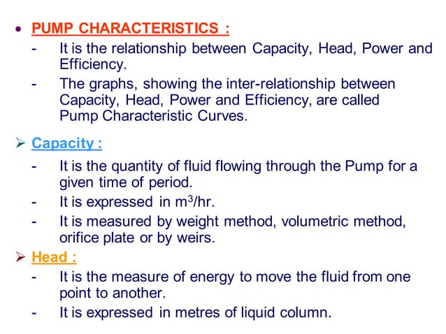 Generally Pumps classification done on the basis of its mechanical configuration and their ...