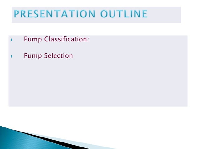 Pumps.pptx centrifugal and reciprocating pumps | PPT