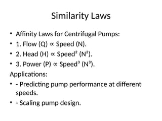 Pumps -Centrifugal pumps- reciprocating pumps | PPT
