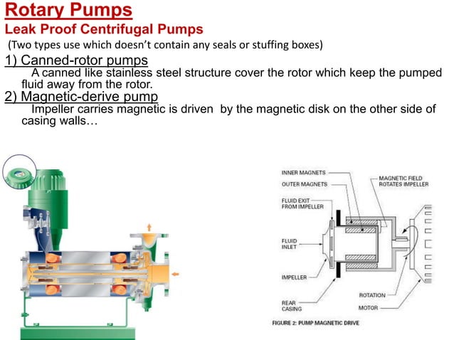 Pumps and piping