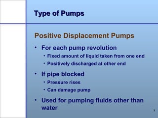 Pumps and pumping systems | PPT