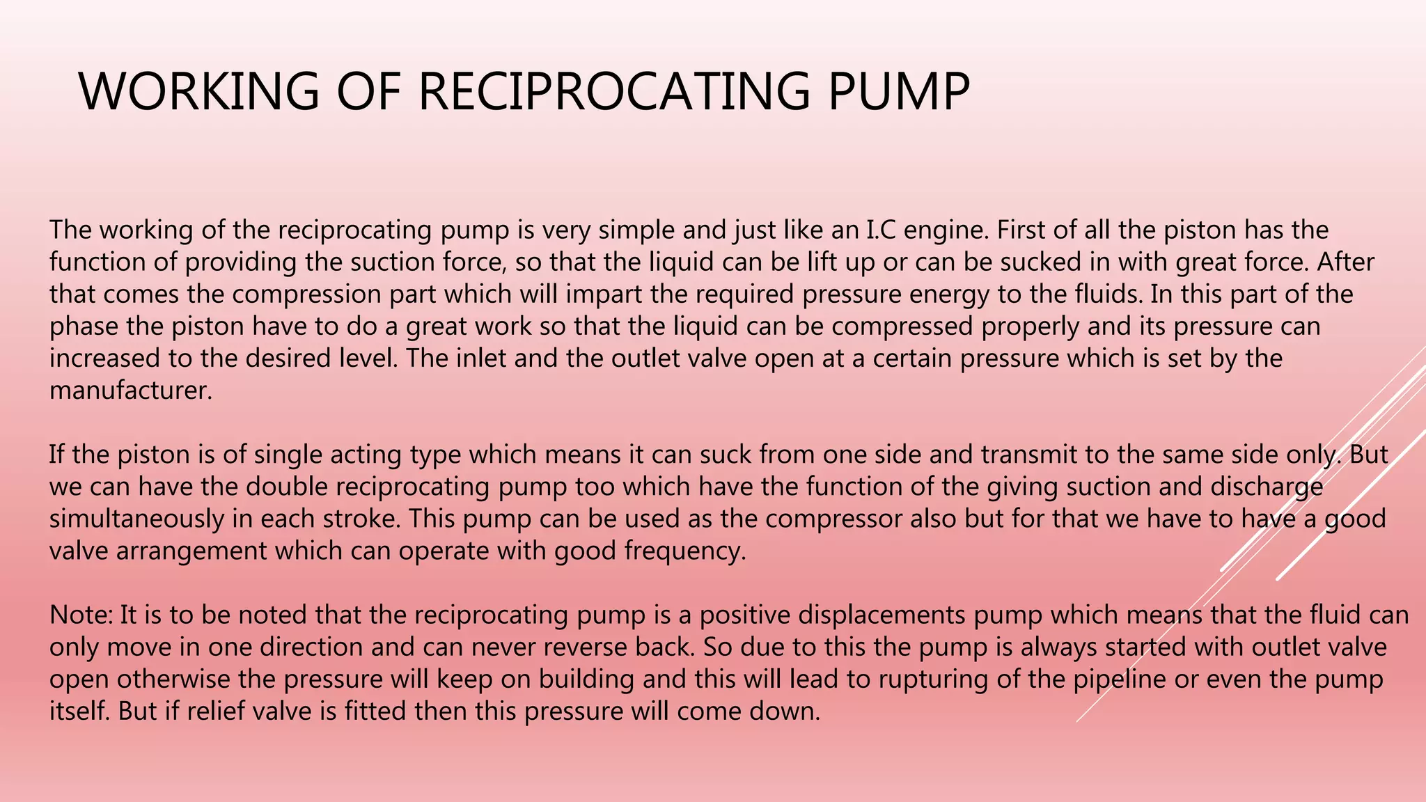 Pumps and valves | PPTX