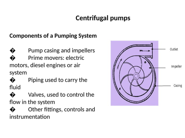 PUMPS PPT.pptx. Types of pumps in hydraulic machines. | PPTX