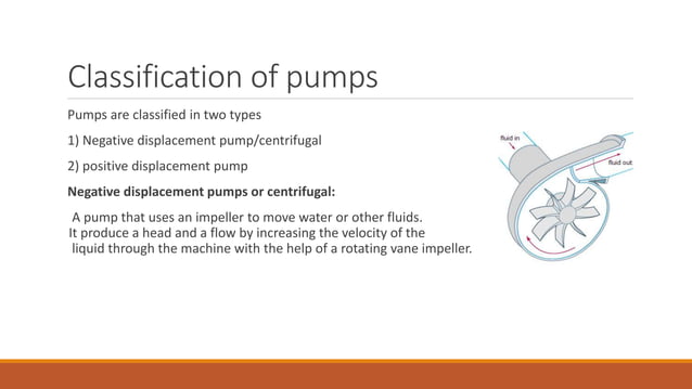 Pumps presentation | PPTX