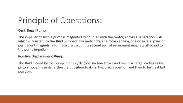 Pumps presentation | PPTX