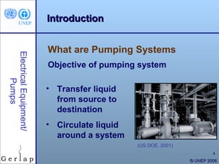 Pumps & pumping systems | PPT