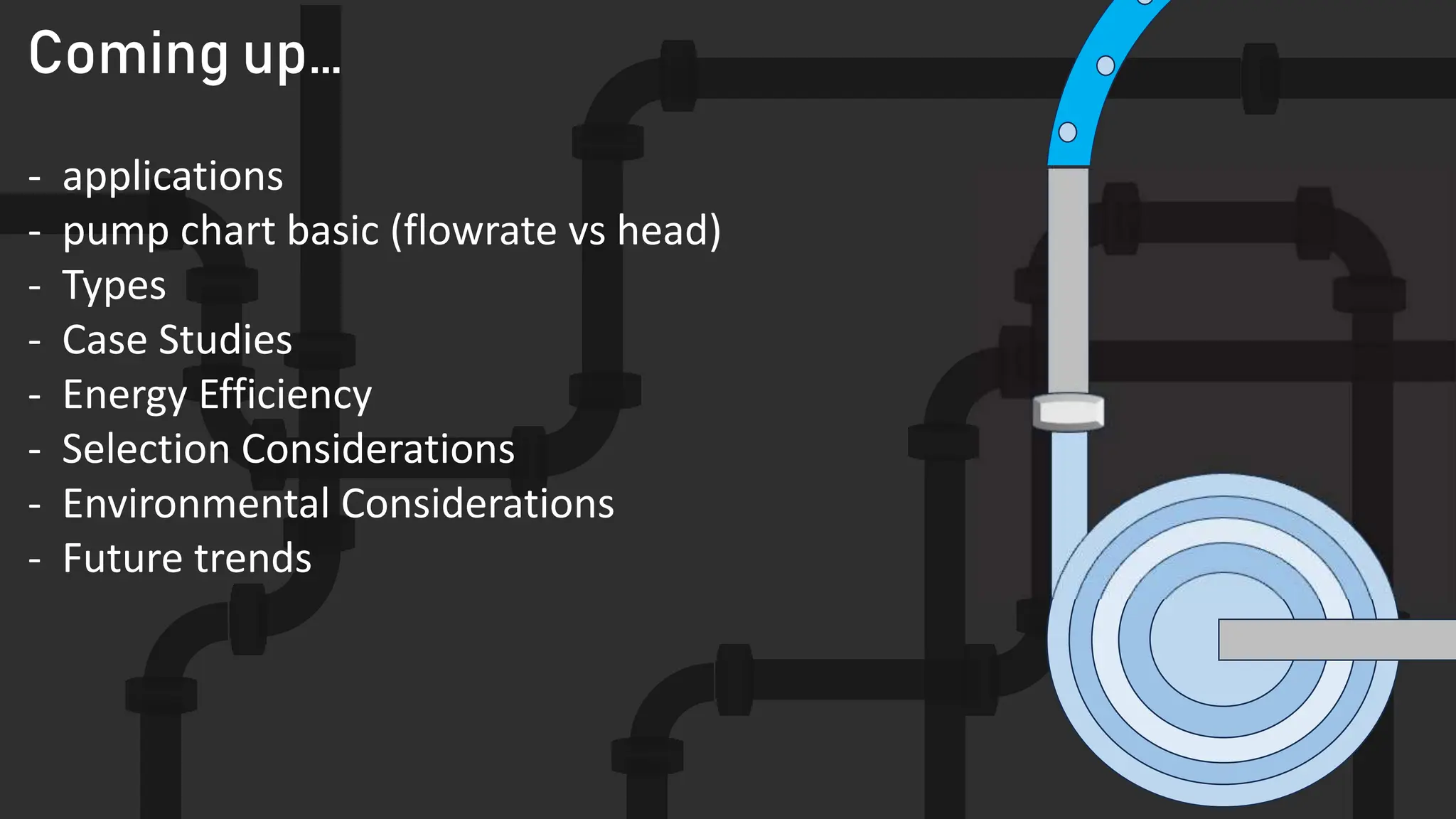 pumps and pump chart basics, applications ,types etc. | PPTX