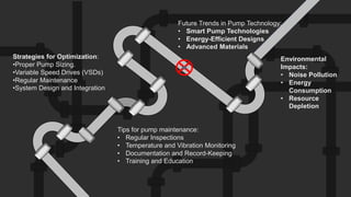 pumps and pump chart basics, applications ,types etc. | PPTX