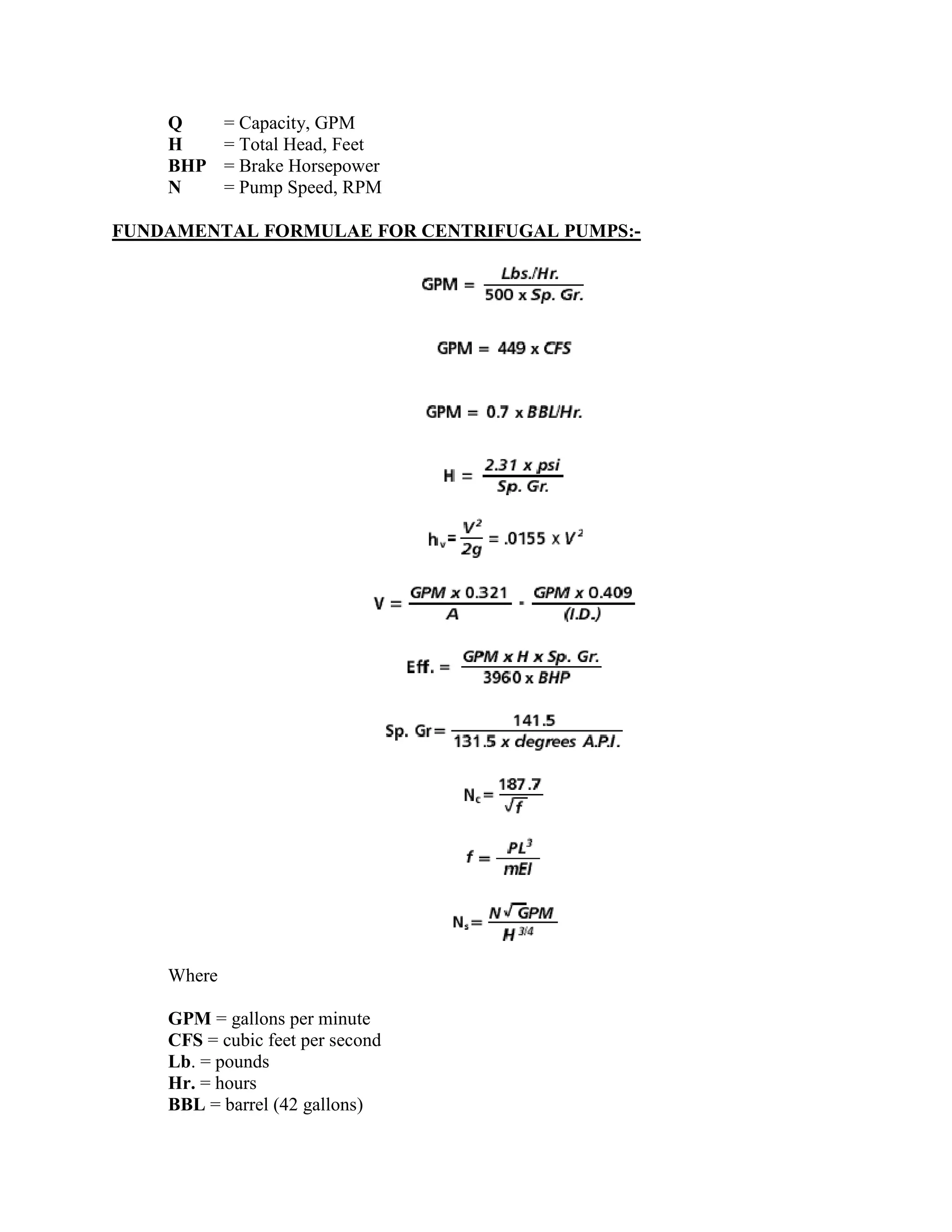 Pumps theory www.chemicallibrary.blogspot.com