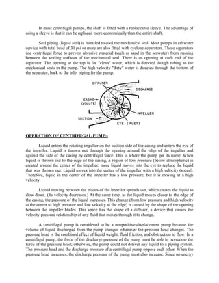 Pumps theory www.chemicallibrary.blogspot.com