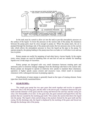Pumps theory www.chemicallibrary.blogspot.com