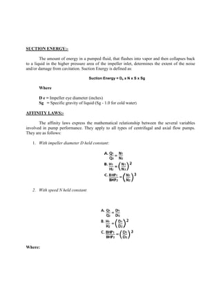 Pumps theory www.chemicallibrary.blogspot.com